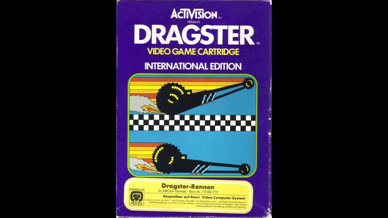 Dragster on Atari 2600 "Emulated", 5.77 - YouTube