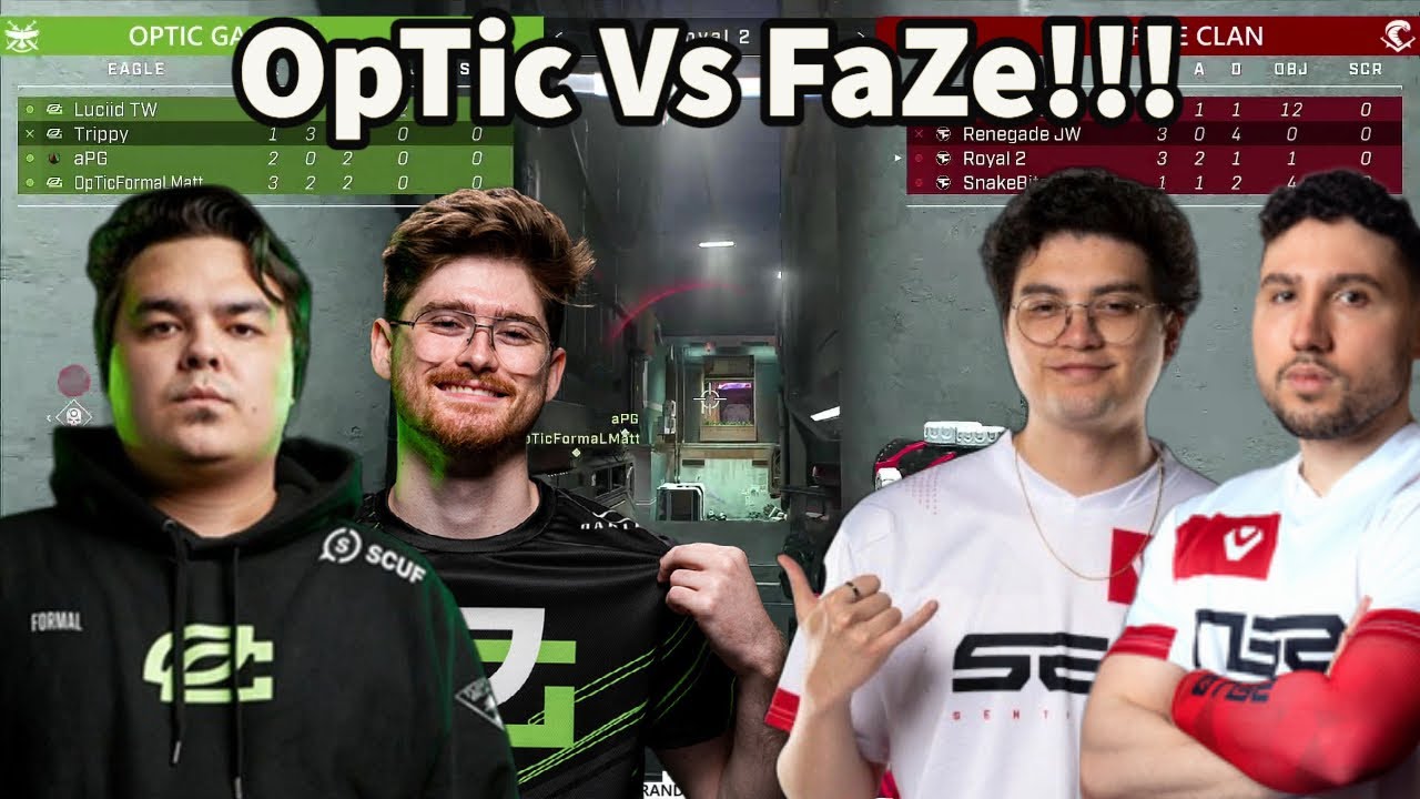 OpTic Vs FaZe Last Game Of GRAND FINALS!! HCS Charlotte Open Qualifiers ...