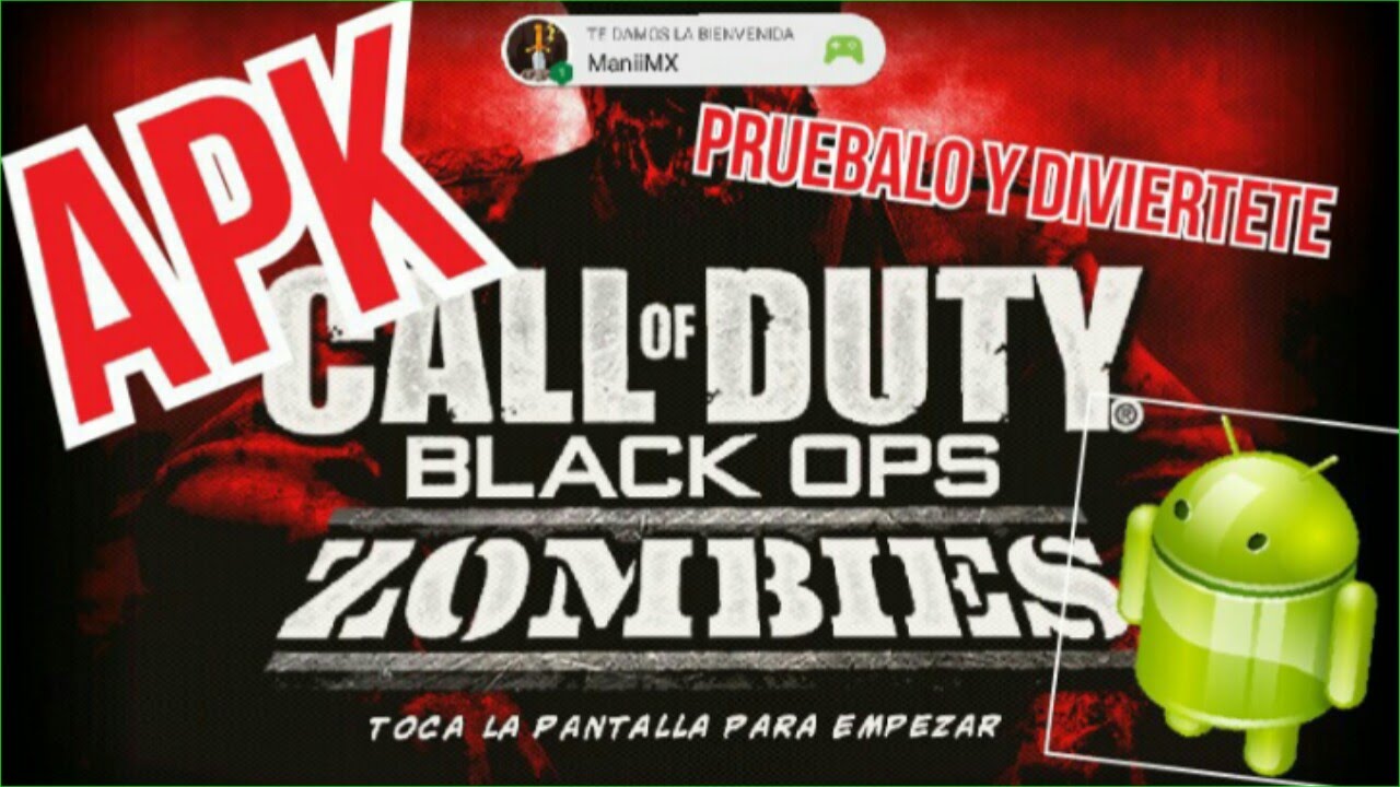 CALL OF DUTY ZOMBIES APK PARA ANDROID - YouTube