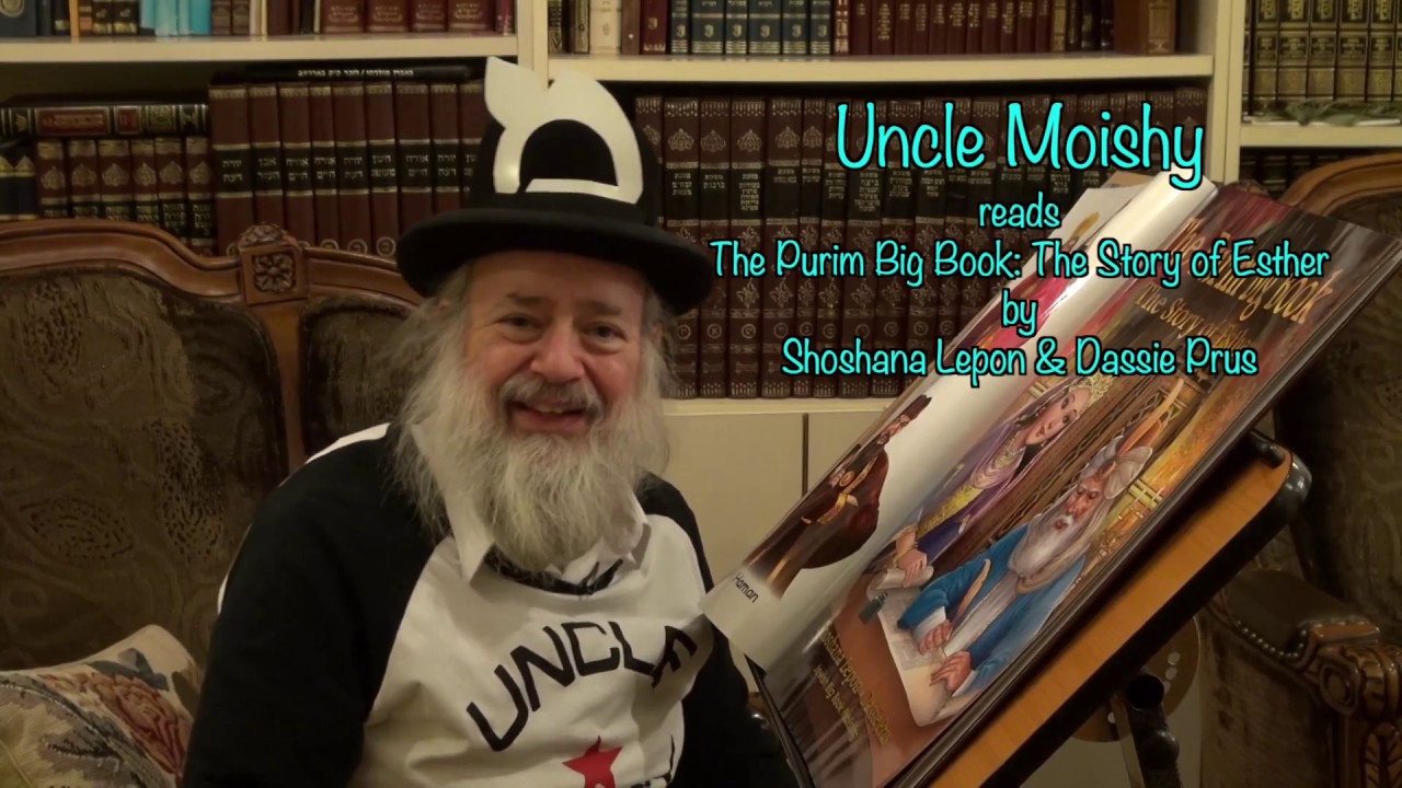 Uncle Moishy reads the Purim Big Book - YouTube