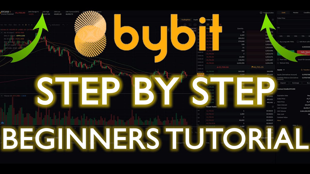 BYBIT BEGINNERS TUTORIAL - BITCOIN FUTURES - ALTCOIN FUTURES - LEVERAGE ...