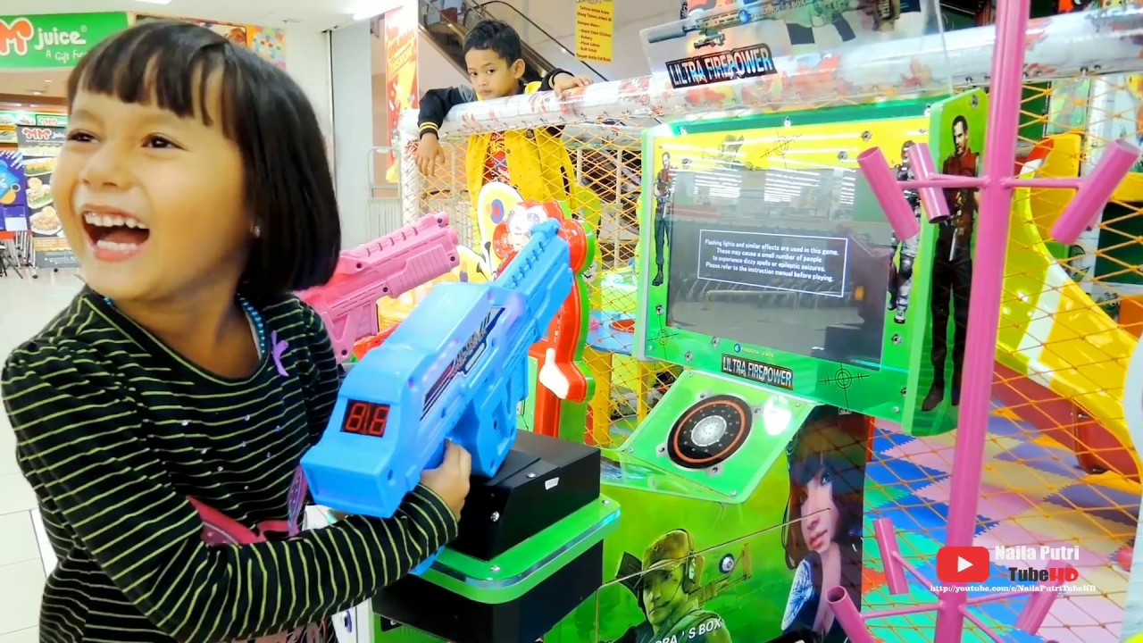 Naila Bermain Di KidSpaly Land | Playground indoor mall - YouTube