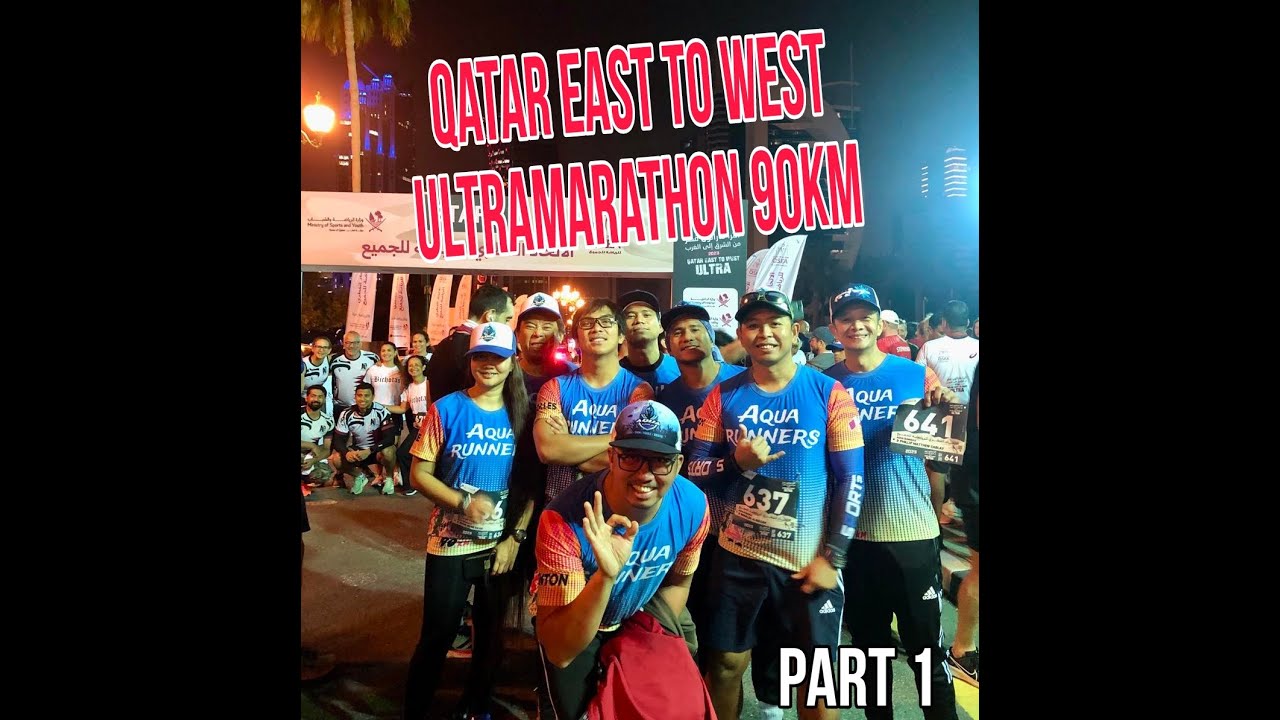 Qatar East to West Ultramarathon 2023 - Part 1 #running #marathon # ...