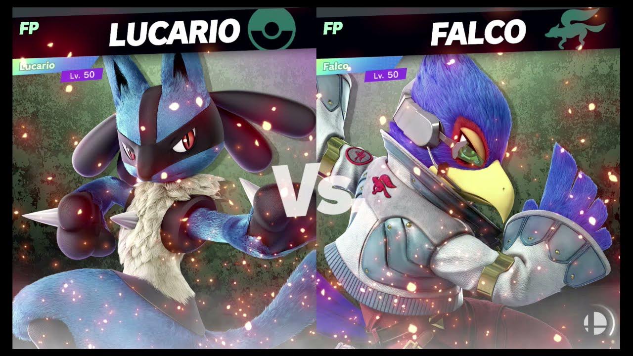 Super Smash Bros Ultimate Amiibo Fights – 3pm Poll Lucario vs Falco - YouTube