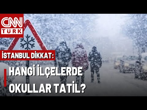 🚨5 İlçede Okullara \