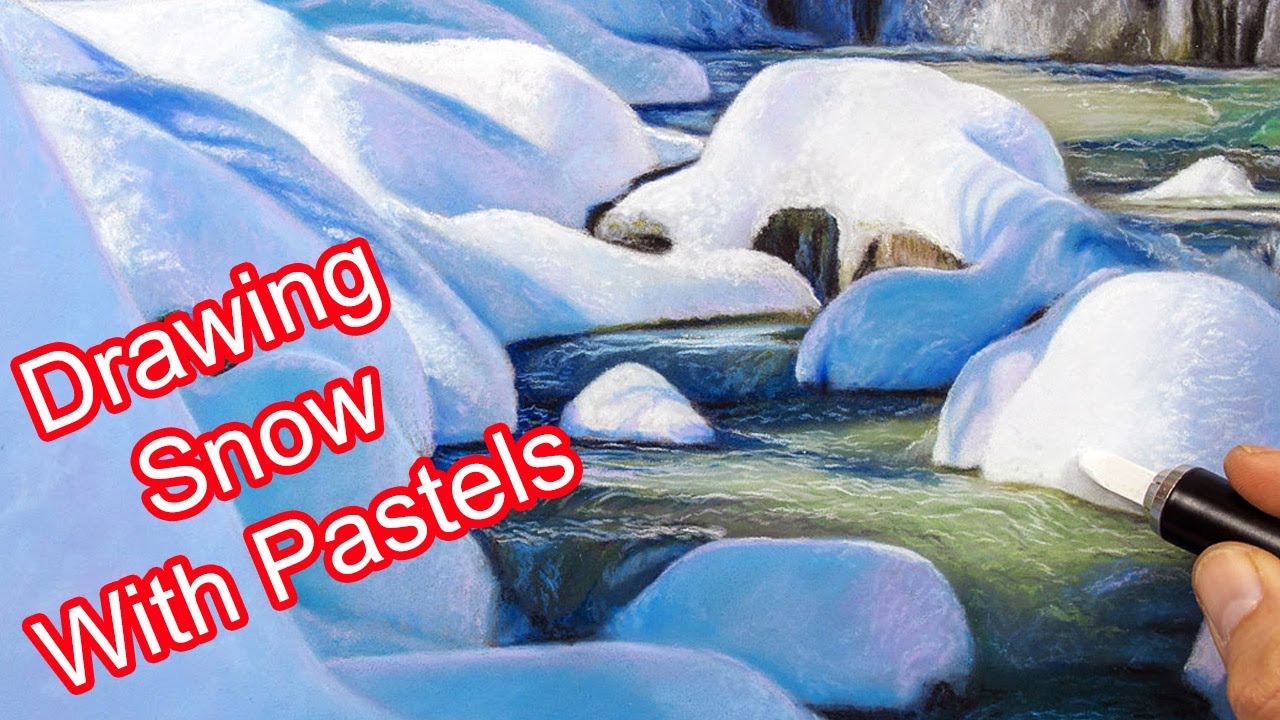Drawing / Painting Snow with Pastels - Jason morgan Art - YouTube