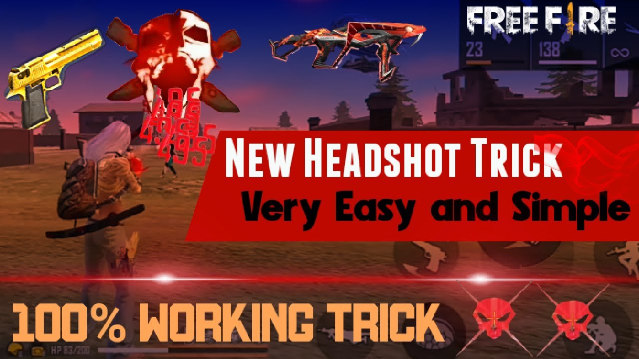Headshot Trick Free Fire | headshot kaise mare| Headshot Hack Free Fire ...
