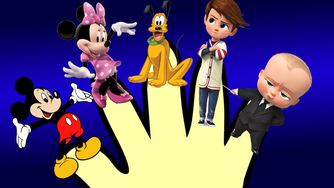 Mickey Mouse Finger Family Song Collection + More Finger Song - YouTube