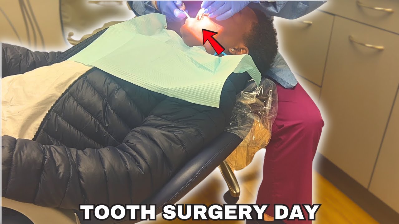 My Boyfriend Had To Get Tooth Surgery - YouTube