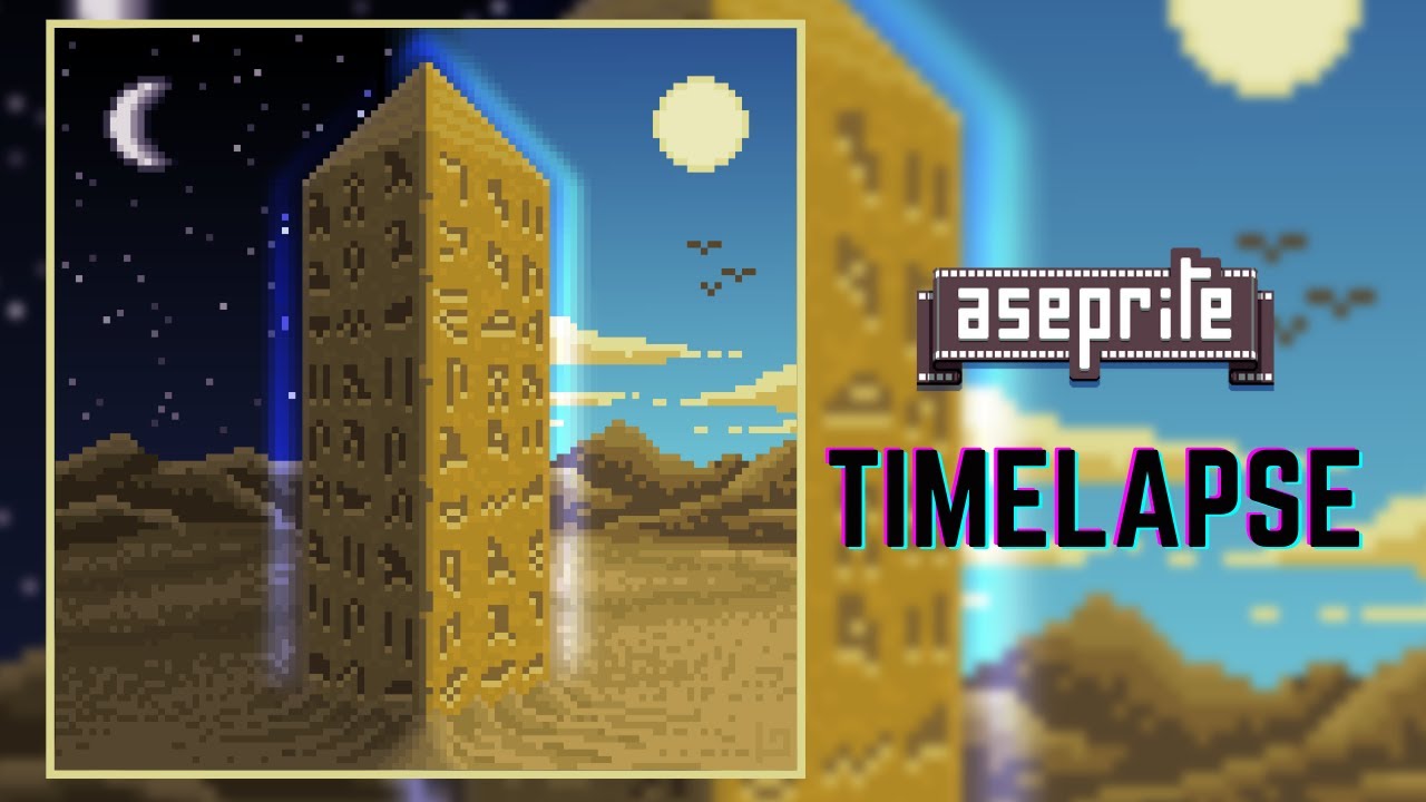 Pixel Art: Obelisk - YouTube