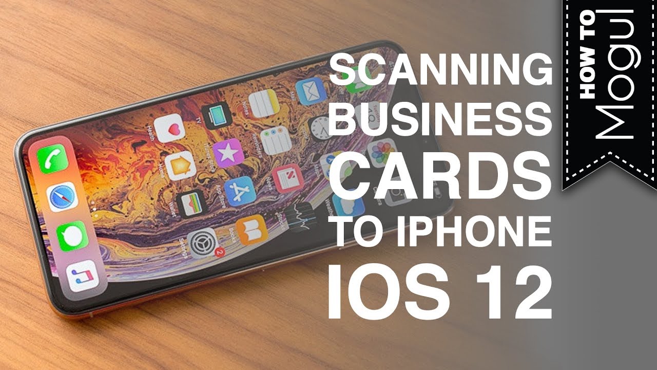 How To Add Business Cards To IPhone XS IOS 12 YouTube how-to-add-business-cards-to-iphone-xs-ios-12-youtube