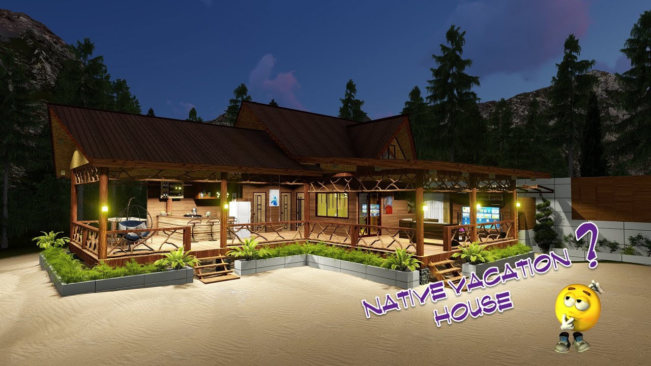 Native House Design/ Vacation House.., | ZT House Design - YouTube