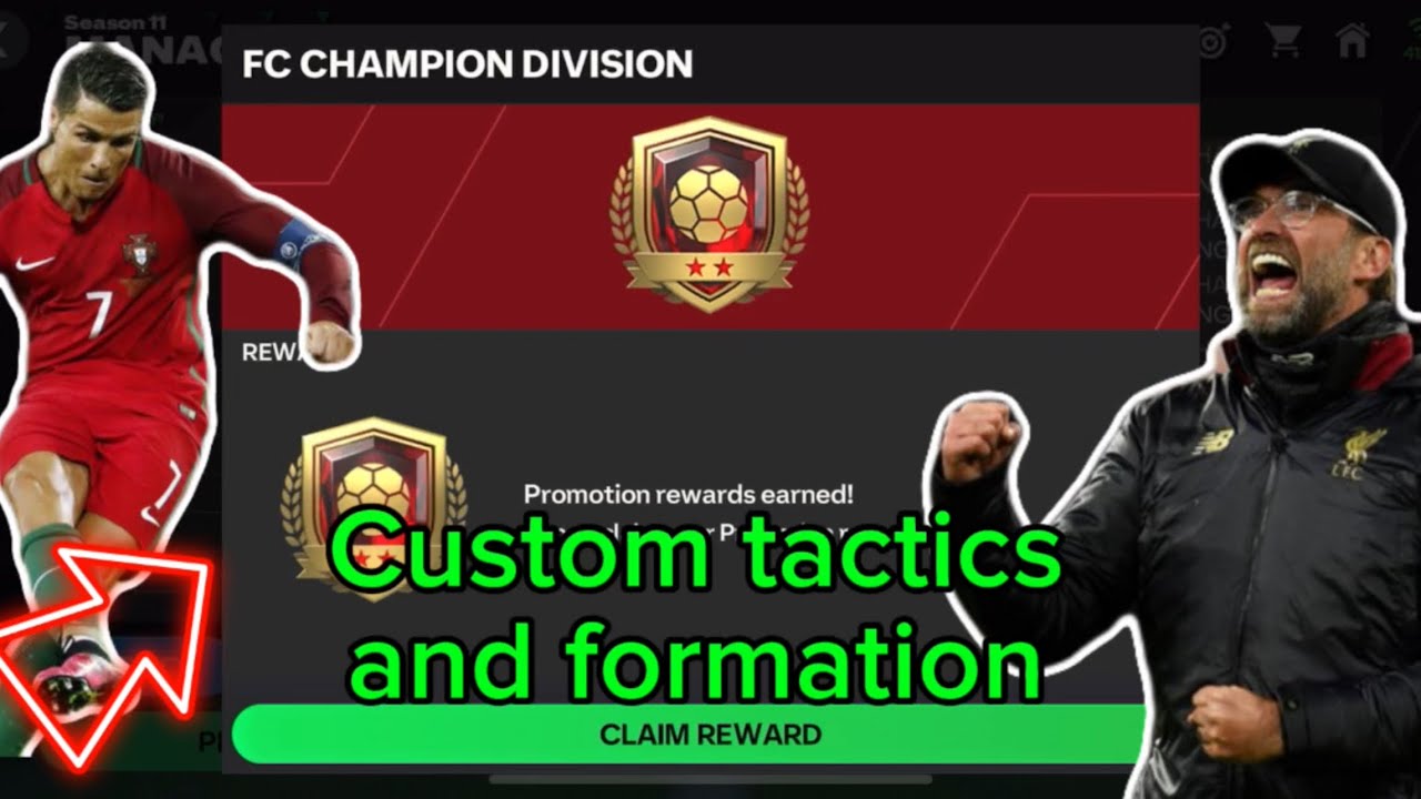 FC Mobile Best Custom Tactics For Manager Mode. - YouTube