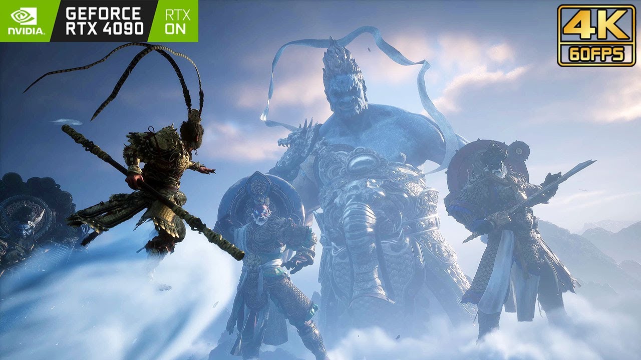 Black Myth: Wukong (PC) Epic Opening Scene + Boss Fight @ 4K 60ᶠᵖˢ ...