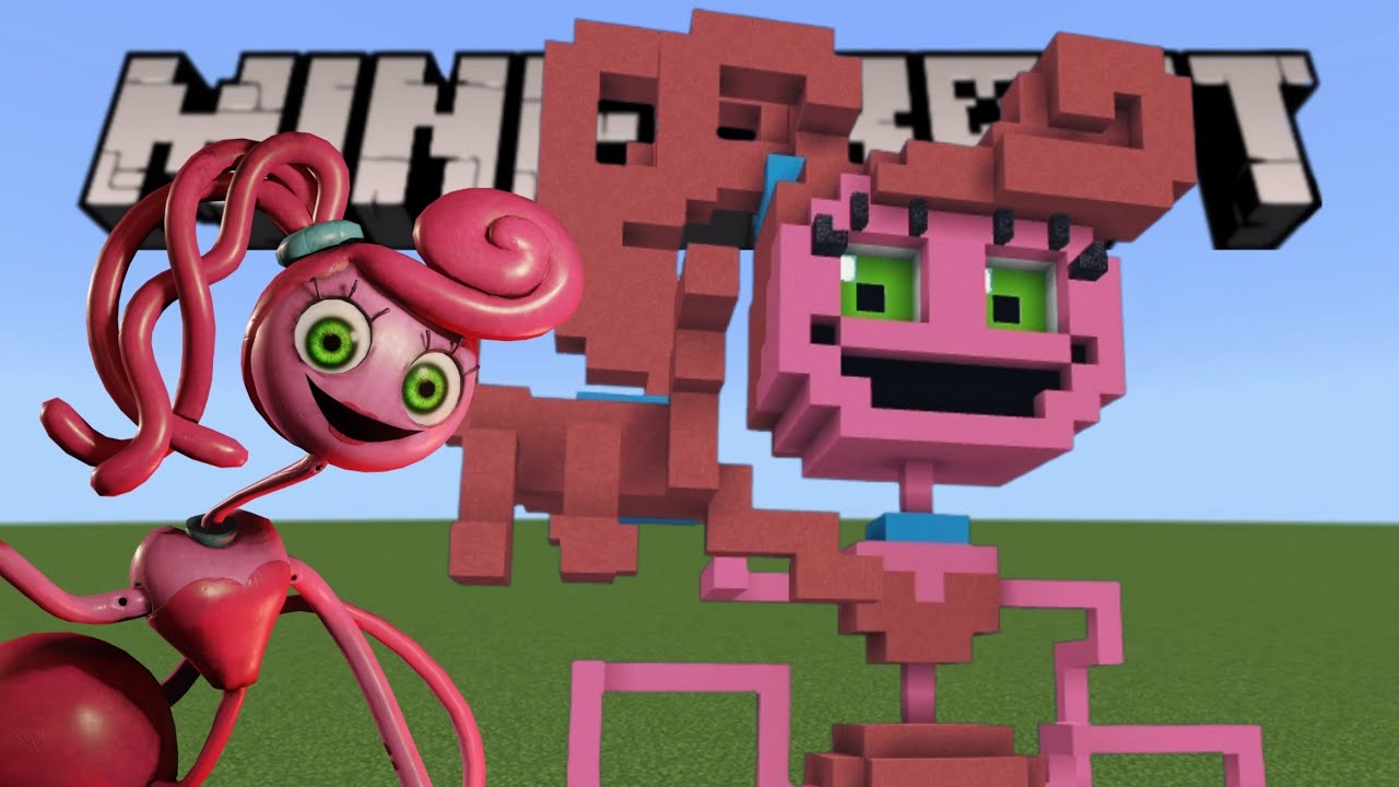 How to build Mommy Long Legs in Minecraft - YouTube
