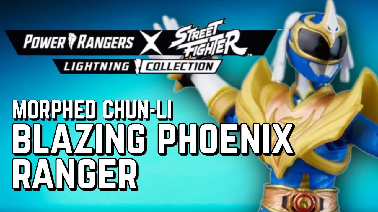 Power Rangers Lightning Collection x Street Fighter Morphed Chun-Li ...