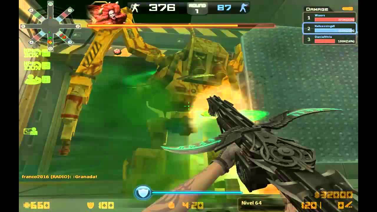 Counter Strike Nexon Zombies - Ecenario Zombie - Map - Erika - YouTube