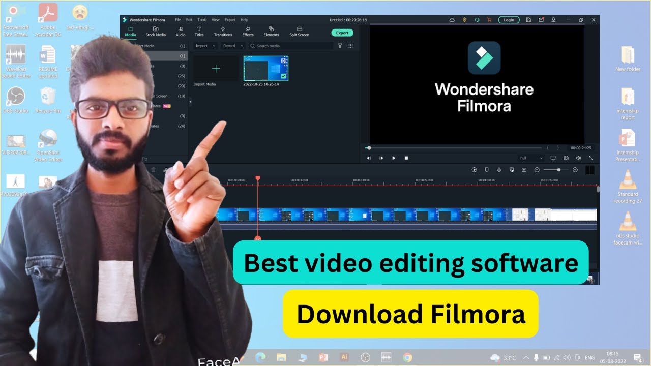 How to download Wondershare Filmora in Windows 7 8 10 11 || Download ...
