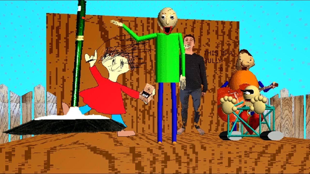 SECRET ENDING IN Baldi's Basics Musical - YouTube