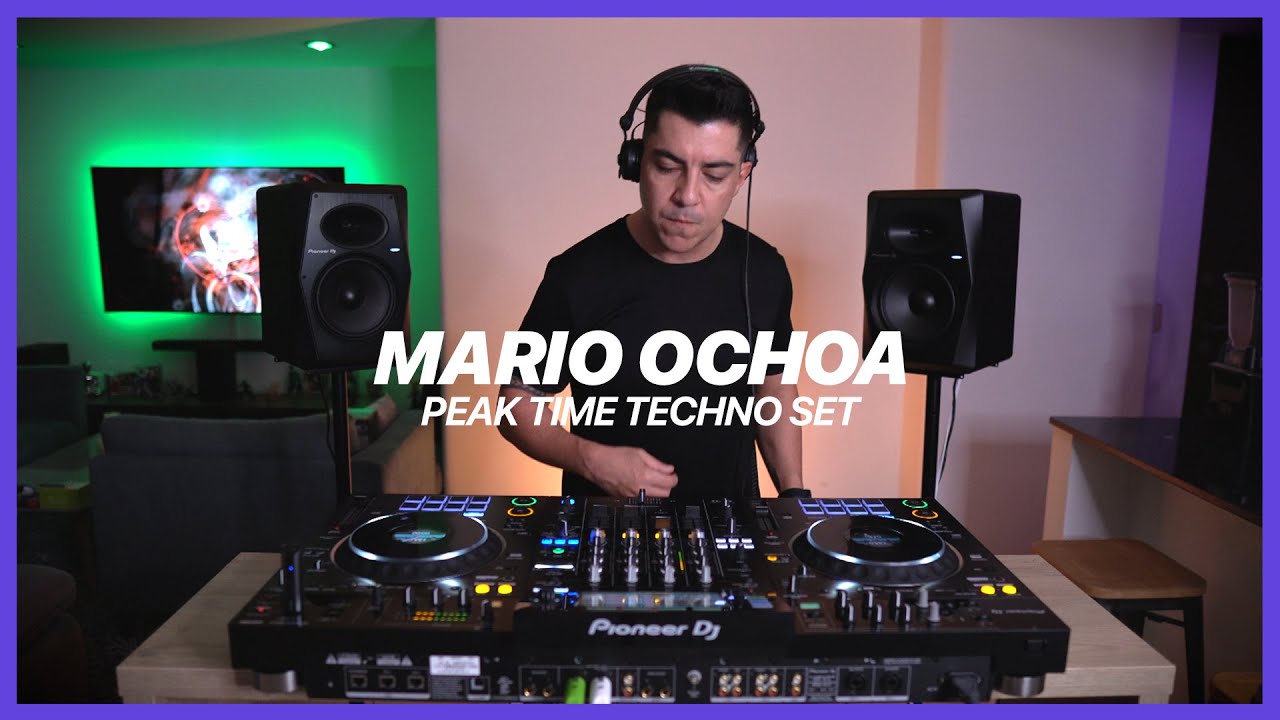 Mario Ochoa | Peak Time Techno Set | Dj Mix 4K - 12.02.2021 - YouTube