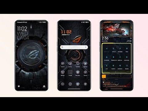 R O G MIUI Theme | Ultimate Asus ROG Phone Theme for Xiaomi Devices ...