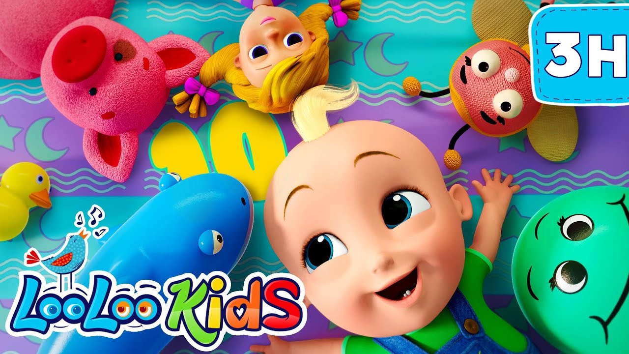 Ten in a Bed - S4EP101 - Dance Along Super Mix - LooLoo Kids Songs for ...