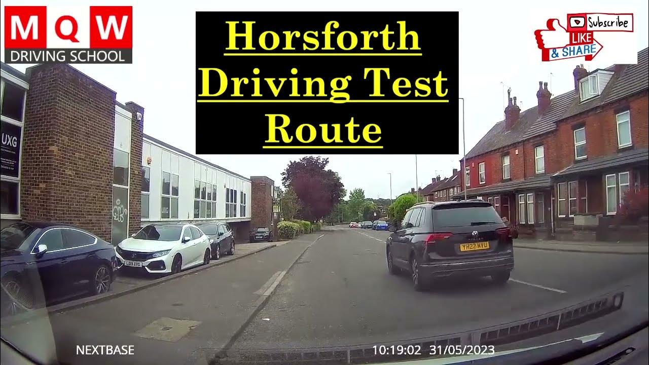 Horsforth Leeds driving test route TEST Pass mock driving test MQW ...