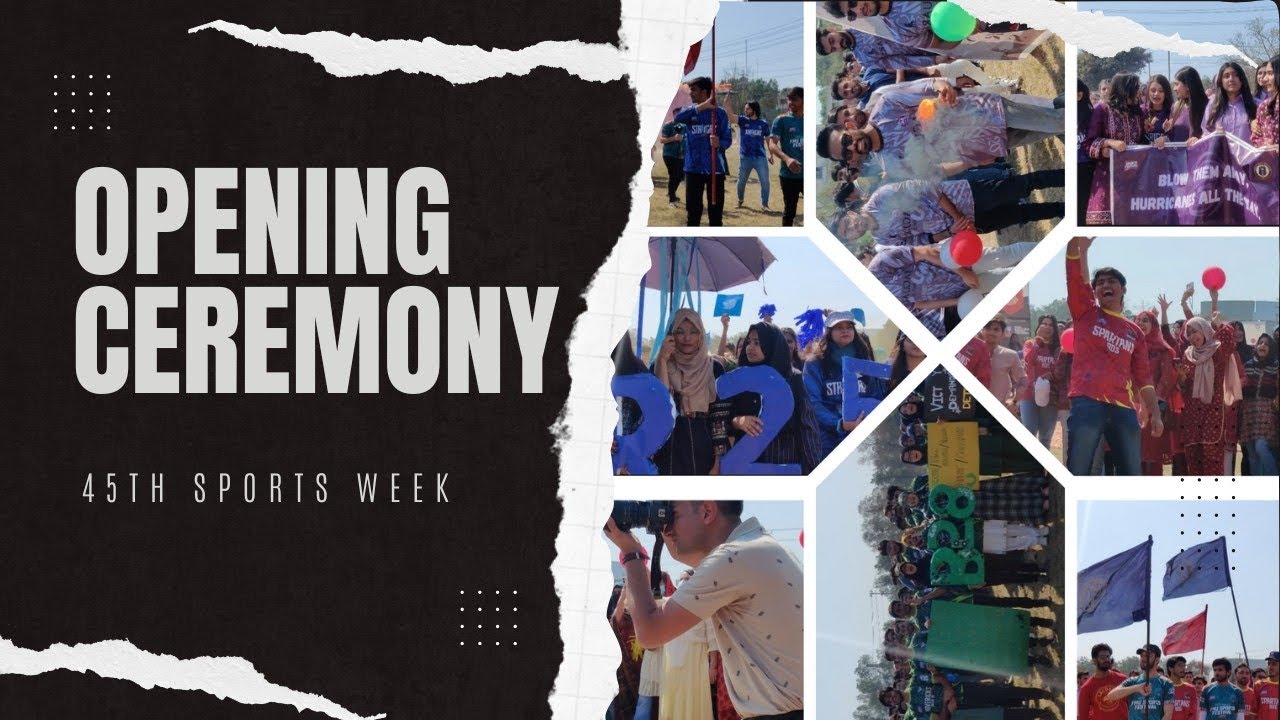 OPENING CEREMONY || 45th SPORTS FESTIVAL - YouTube