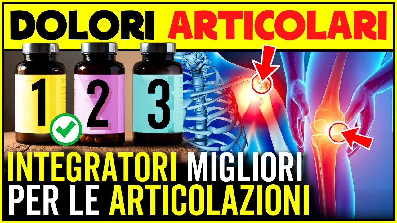 I Migliori Integratori Per Le Articolazioni | Integratori Per Dolori ...