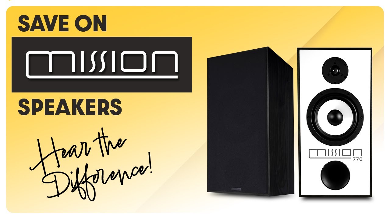 Summer Savings on Mission Speakers - YouTube