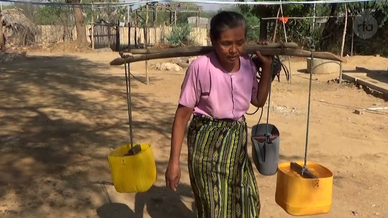 Crippling drought parches village in Myanmar’s Sagaing region| Radio Free Asia (RFA) - YouTube