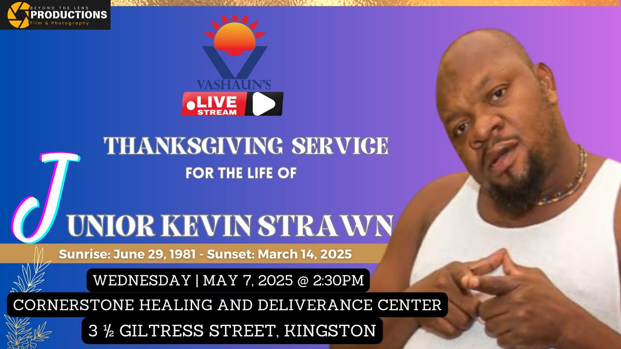 THANKSGIVING SERVICE FOR THE LIFE OFJUNIOR KEVIN STRAWN - YouTube