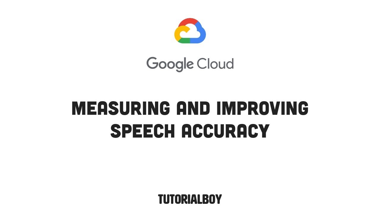Measuring and Improving Speech Accuracy || GSP758 - YouTube