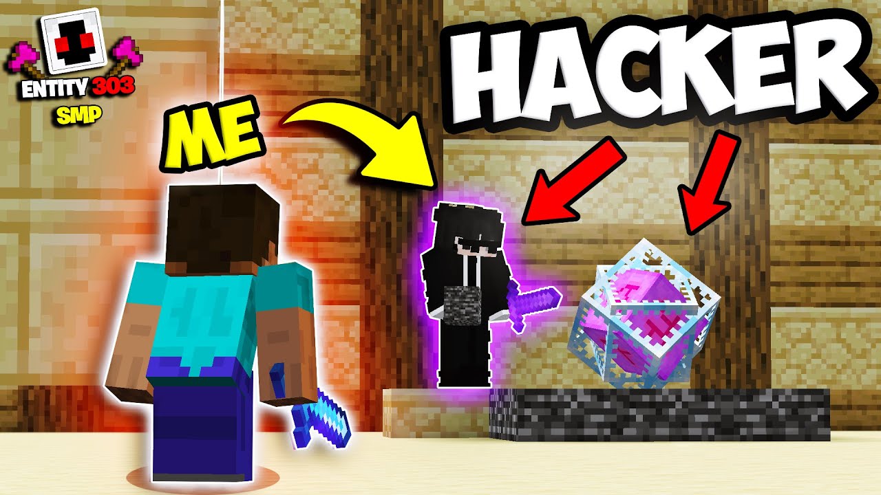 I Met A Real Hacker on this Minecraft SMP | Entity 303 SMP Part 9 - YouTube