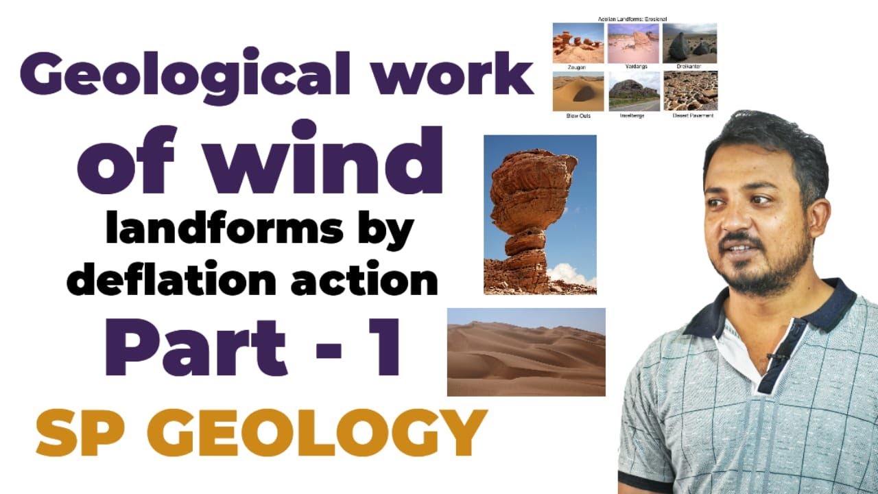 Geological work of wind // part - 1 (SP GEOLOGY) - YouTube
