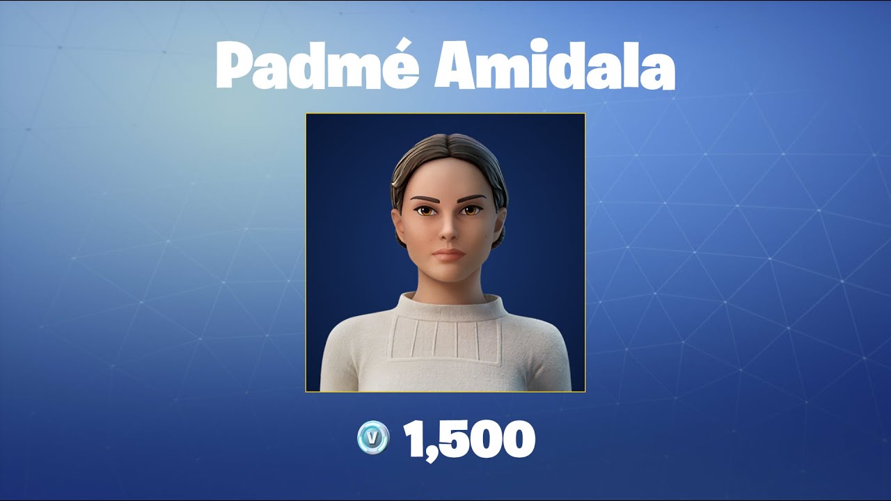 Padmé Amidala | Fortnite Outfit/Skin - YouTube