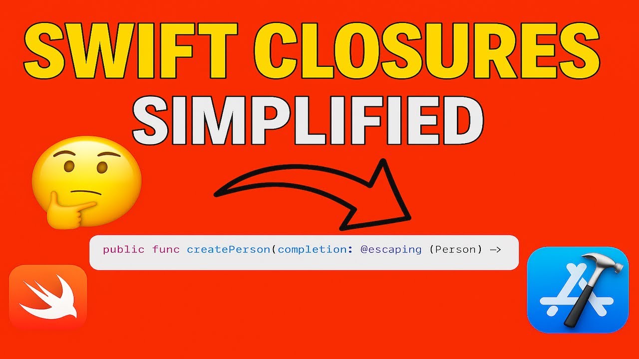 Swift Closures Tutorial | Master Closures in Swift and SwiftUI with Real Examples - YouTube
