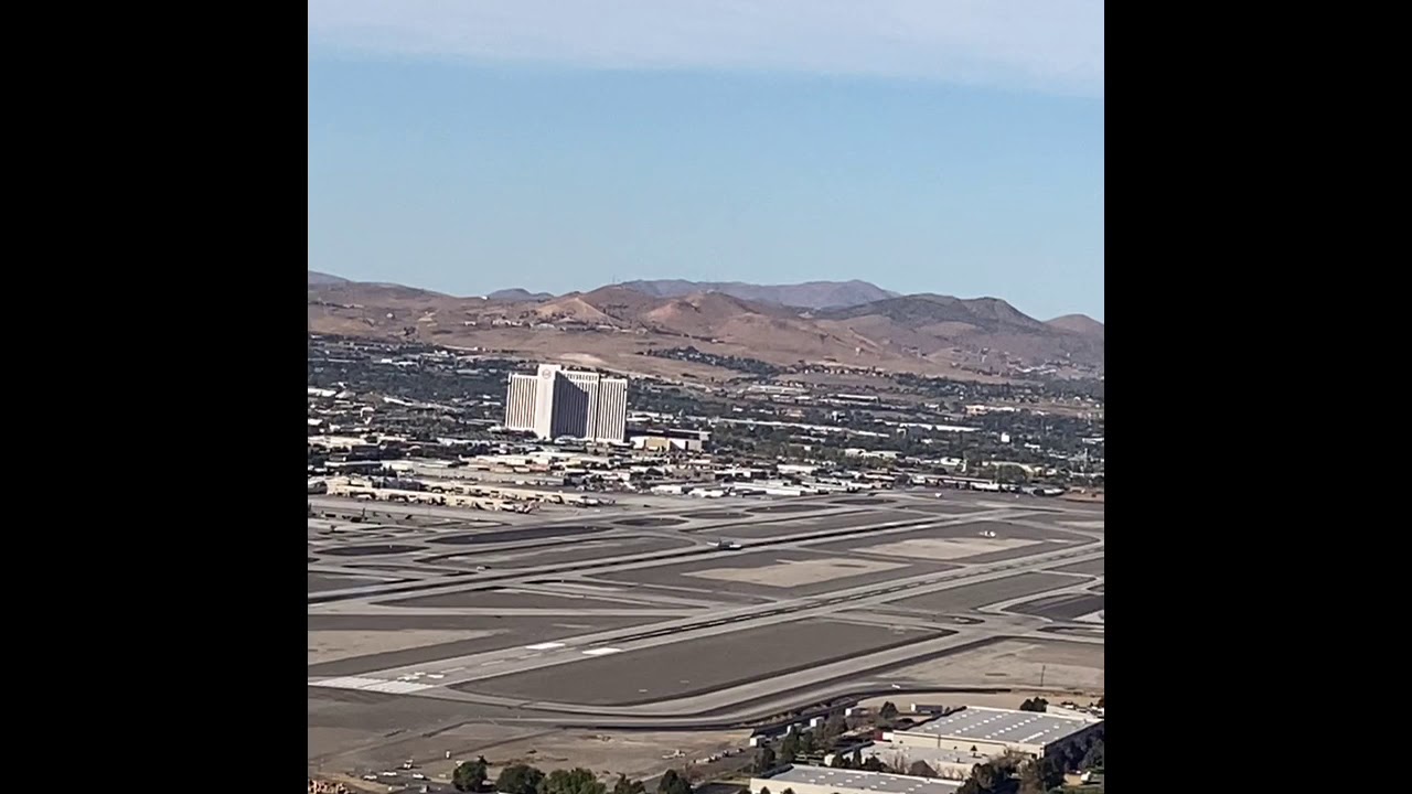 Air Force One in Reno NV - Plane - YouTube