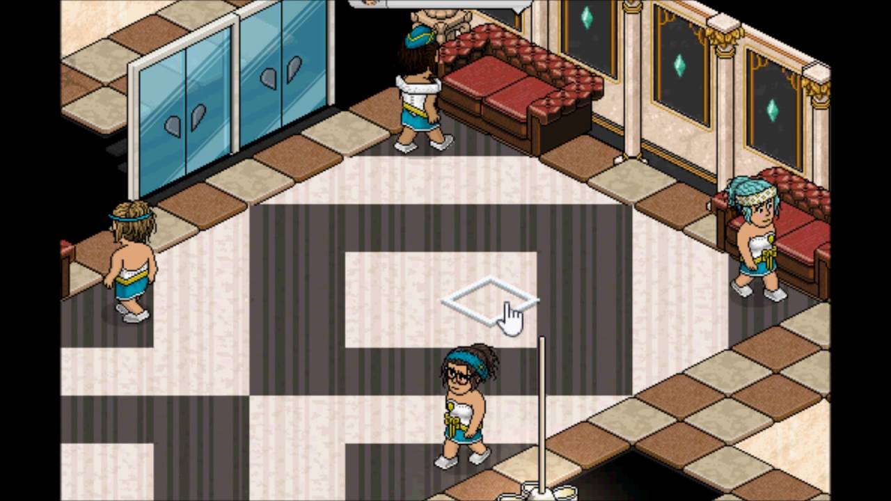 Habbo Cheerleading - Choreografie 1. Fallen Angels - YouTube