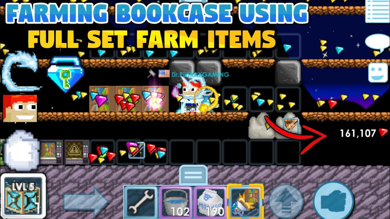Farming Bookcase Block With Full Set Farming(Super Profit🤑)|Growtopia ...