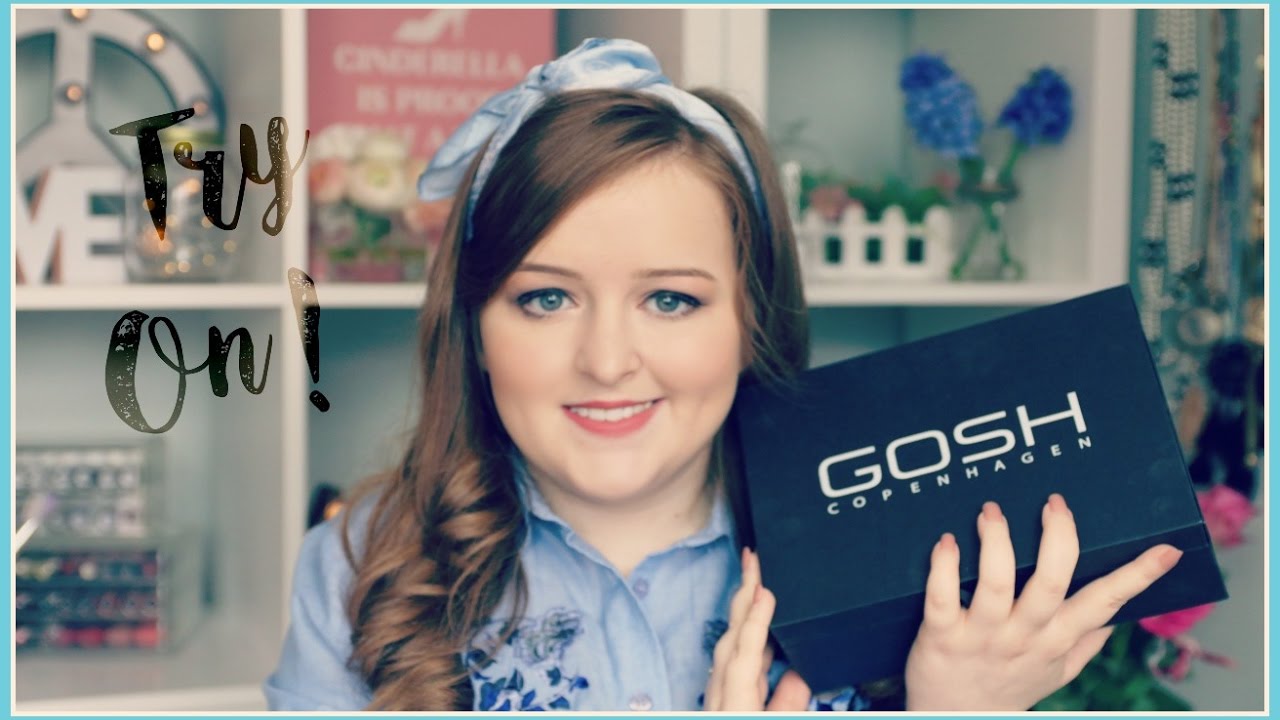 Gosh New In 2017 Products Haul and Try On | Fashioneyesta - YouTube