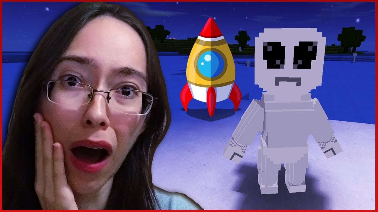 Invadi o planeta dos ALIENS no Mini World: Block Art - YouTube