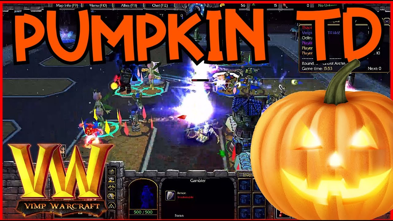 Pumpkin TD | Warcraft 3 Reforged | THIS GAME IS AWESOME - YouTube