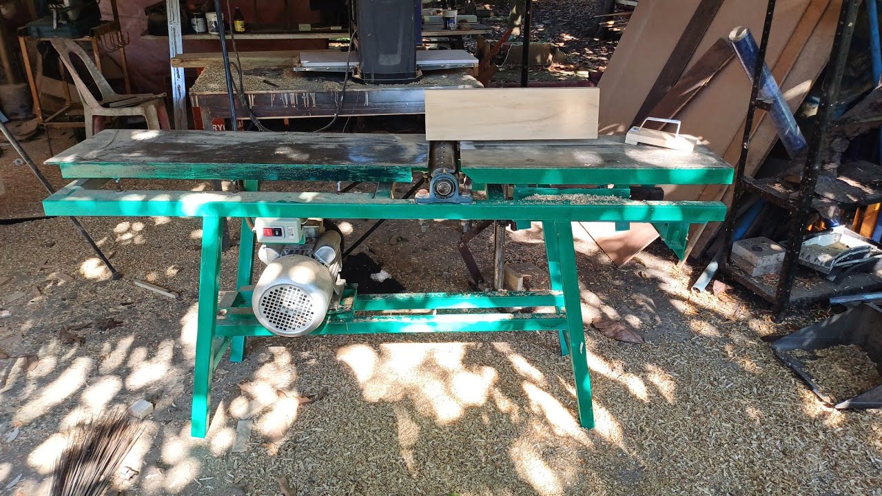 How I built my own Wood Jointer - DIY - YouTube