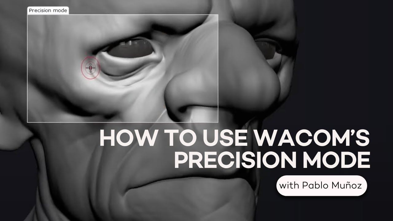 How to use the Wacom's Precision Mode Feature with Pablo Muñoz Gómez - YouTube