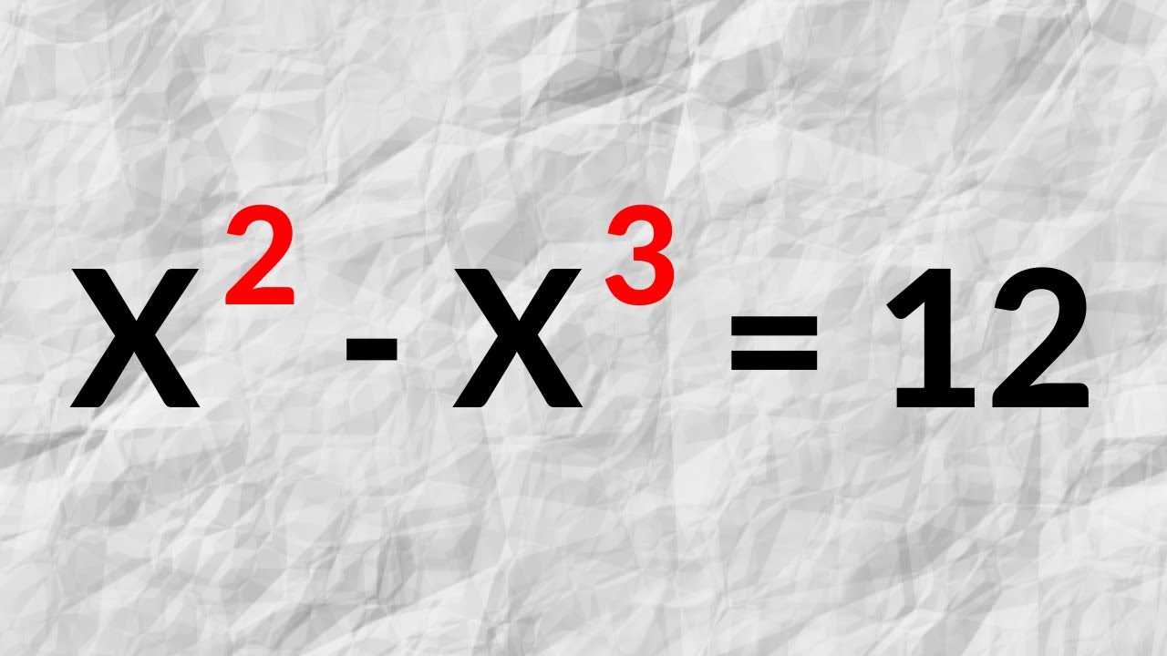 Nice Algebra Problem | Can you find the value of X - YouTube