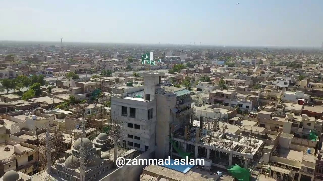 Idreesia Naat - 381 Drone View - Multan Sharif - YouTube