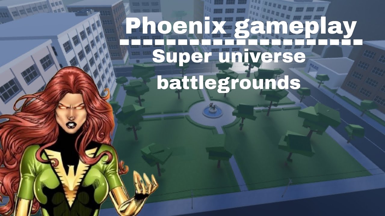 Phoenix gameplay | super universe battlegrounds - YouTube