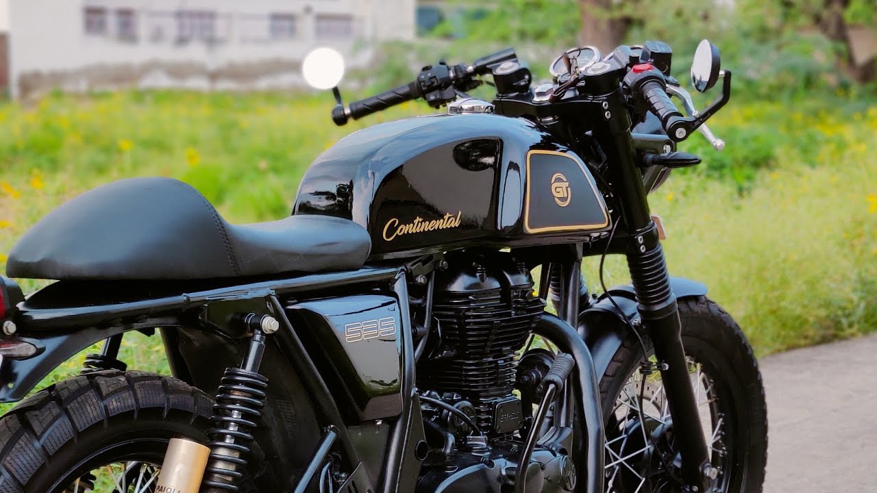 Royal Enfield GT 535 modified | Bike Modification | Cafe Racer ...