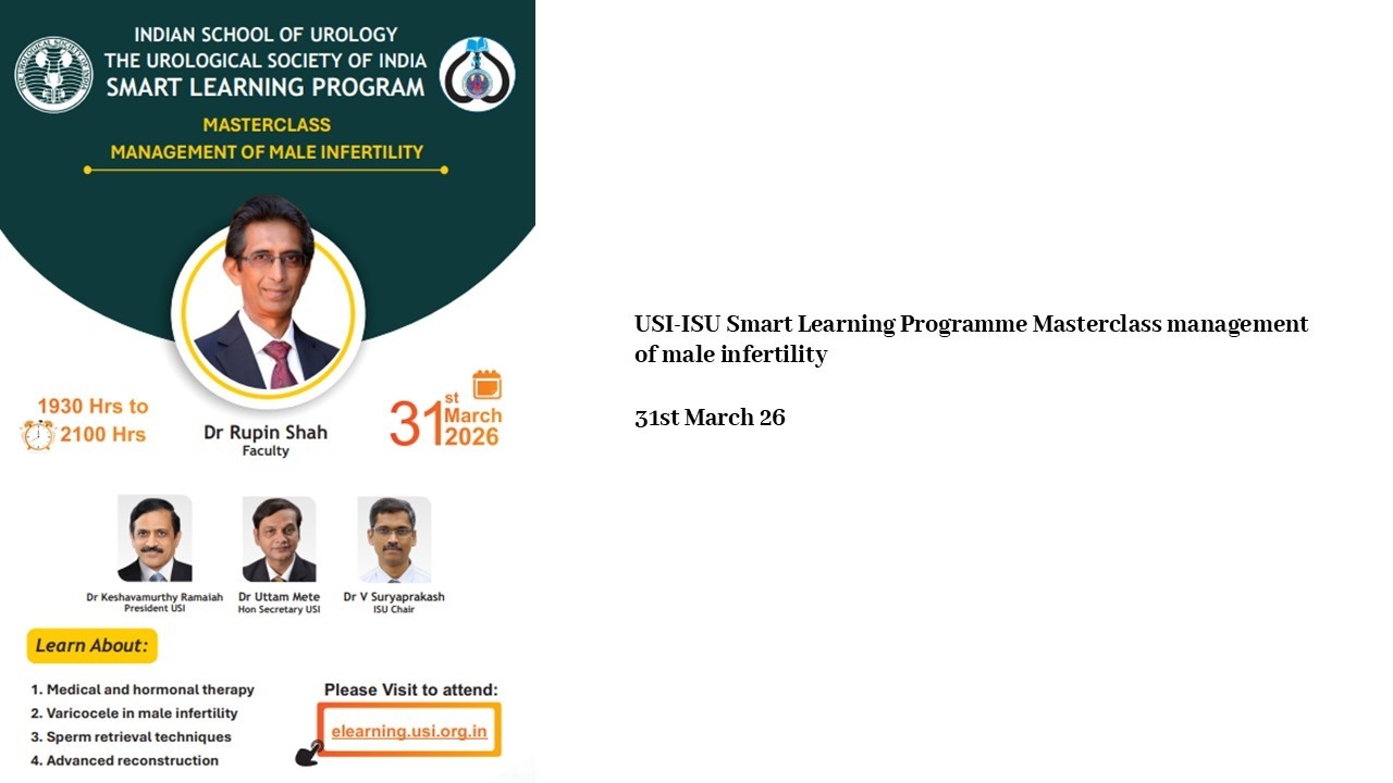 USI-ISU Smart Learning Programme Masterclass management of male ...
